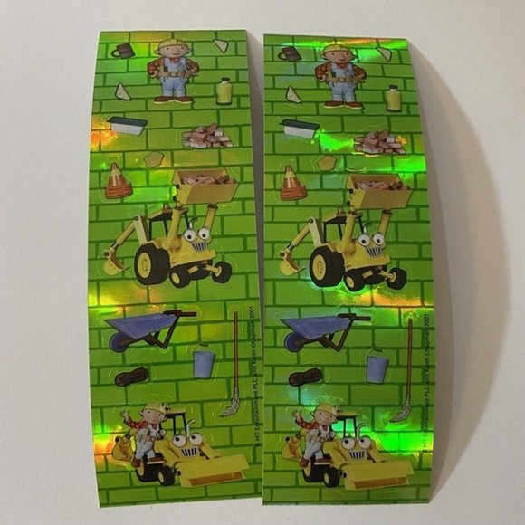 Sandylion | Other | Vintage Sandylion 20 Bob The Builder Shiny Stickers ...